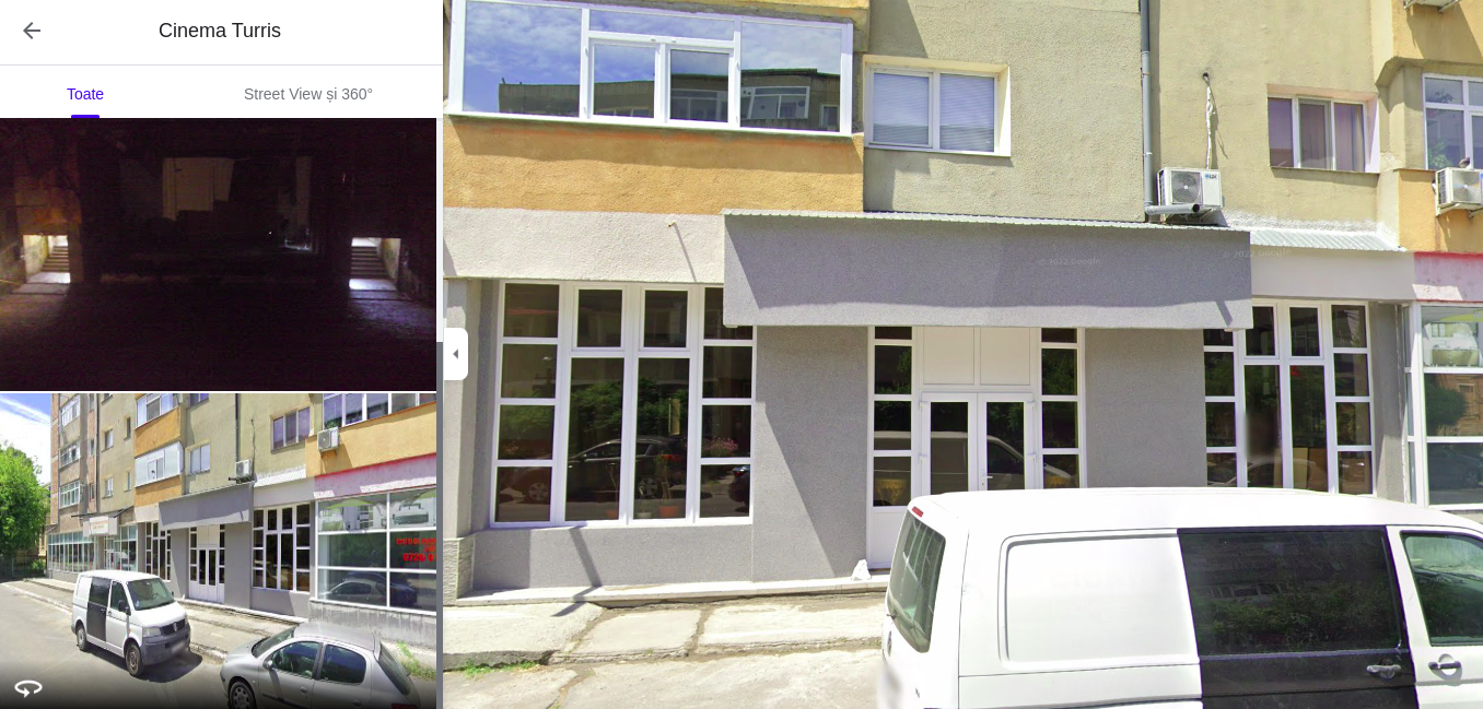 Umor negru - Turnu Magurele - mortii sunt dusi la cinema (fostul Turris)